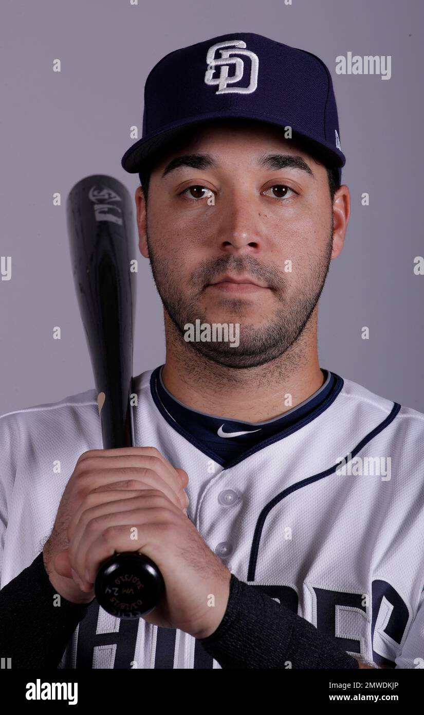 This is a 2017 photo of Tony Cruz of the San Diego Padres baseball team ...