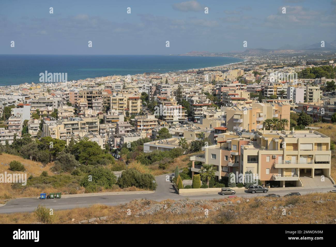 Cityscape Rethymno, Crete, Greece Stock Photo - Alamy