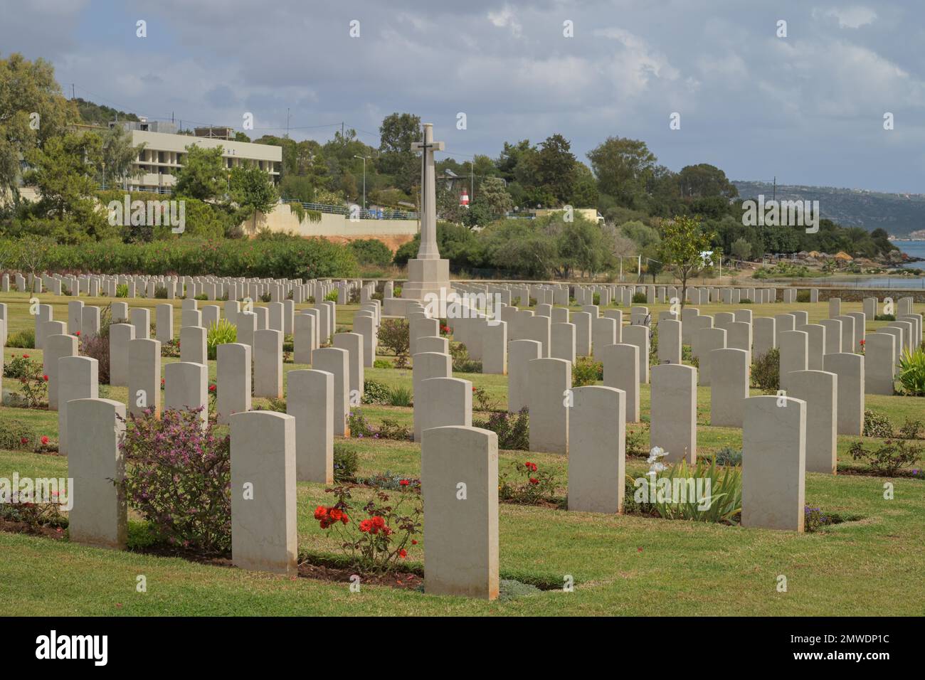 British Military Cemetery Souda Bay War Cemetery, Souda, Crete, Greece ...