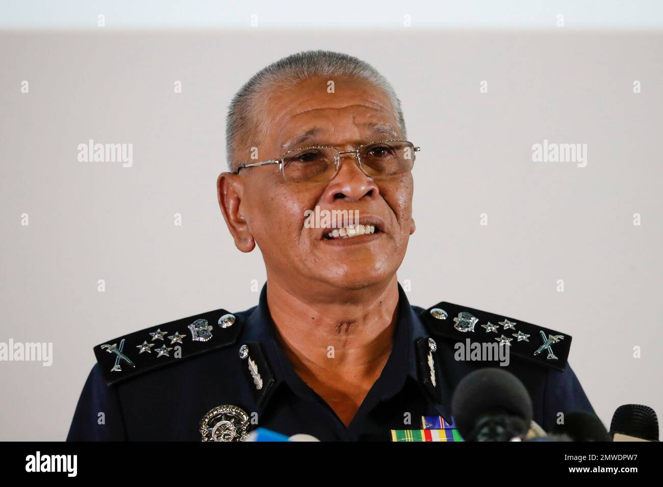 Malaysia Deputy Inspector-General of Police Noor Rashid Ibrahim speaks ...