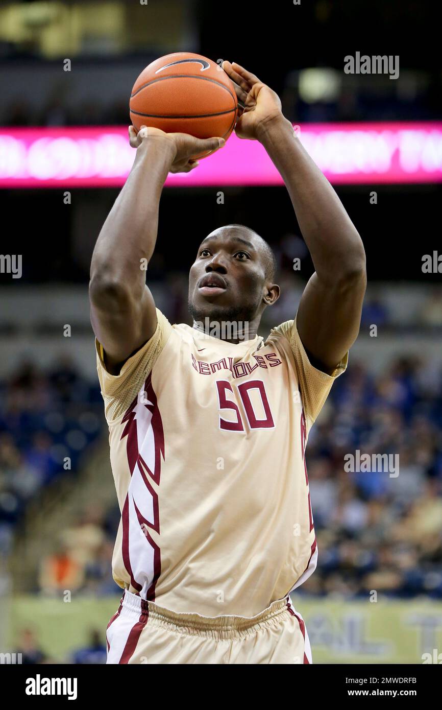Florida State's Michael Ojo (50) plays against Pittsburgh in an NCAA ...
