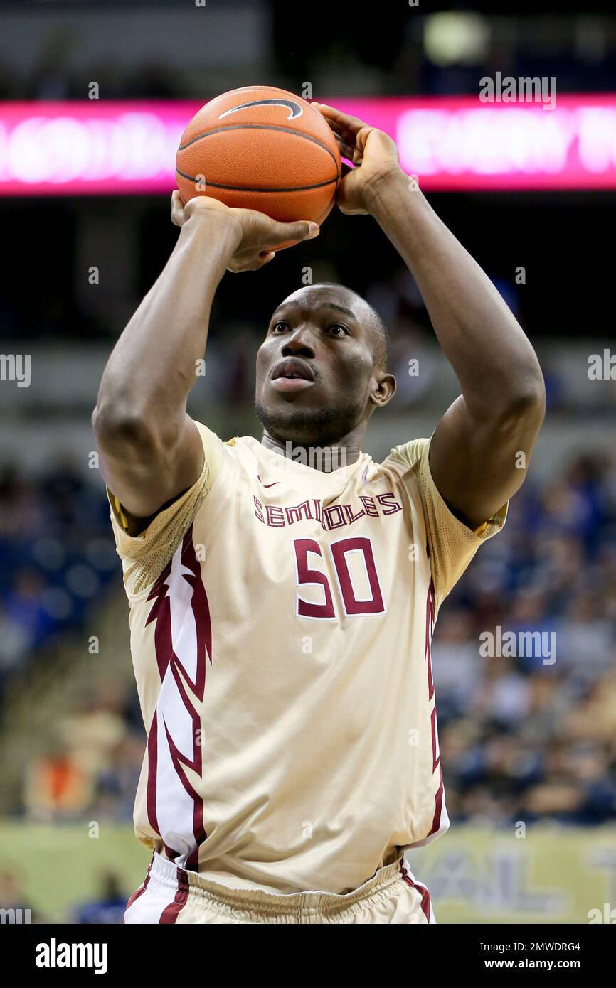Florida State's Michael Ojo (50) plays against Pittsburgh in an NCAA ...
