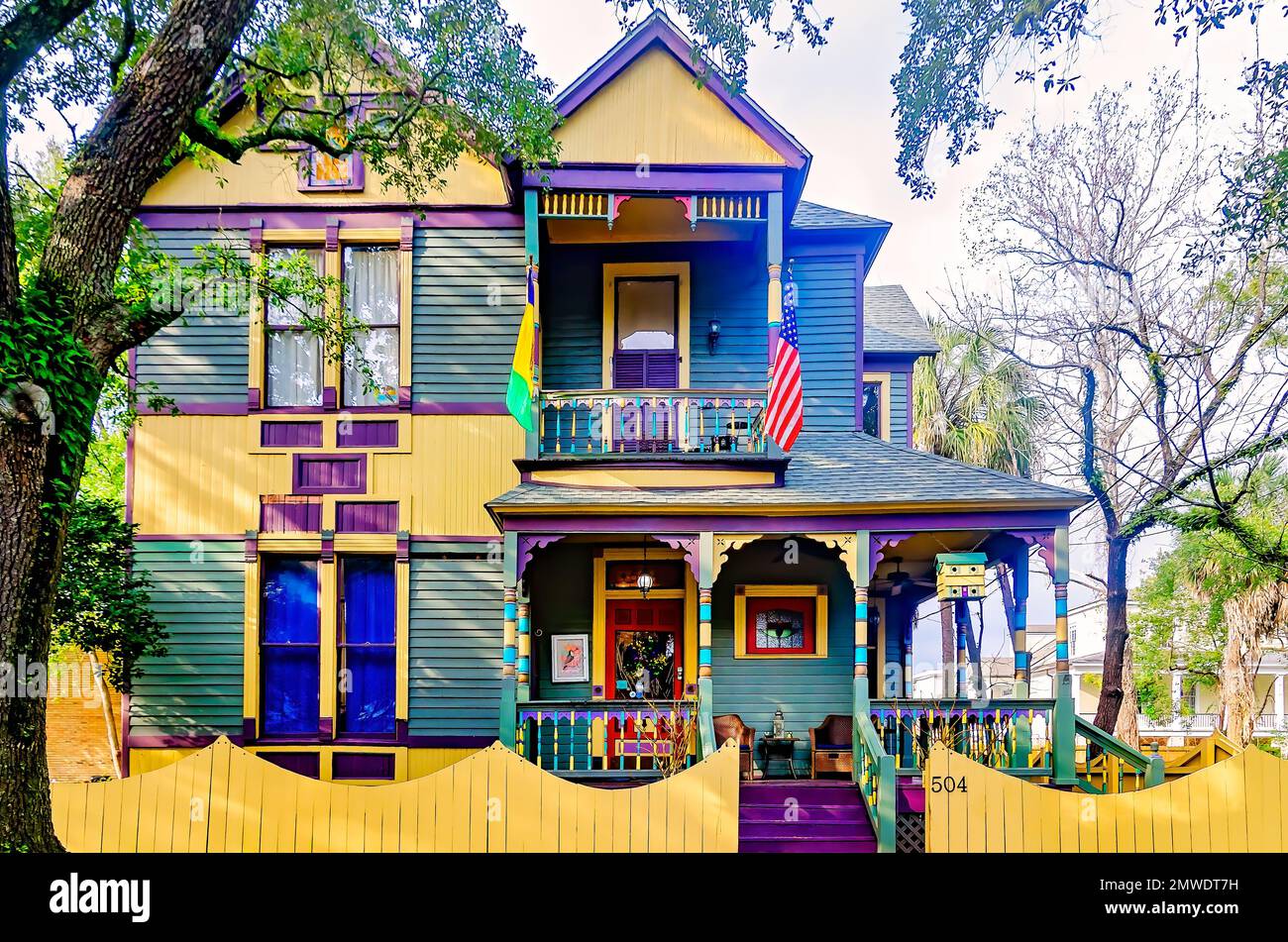 The Petrinovich Inn, also known as The Mardi Gras House, is pictured ...