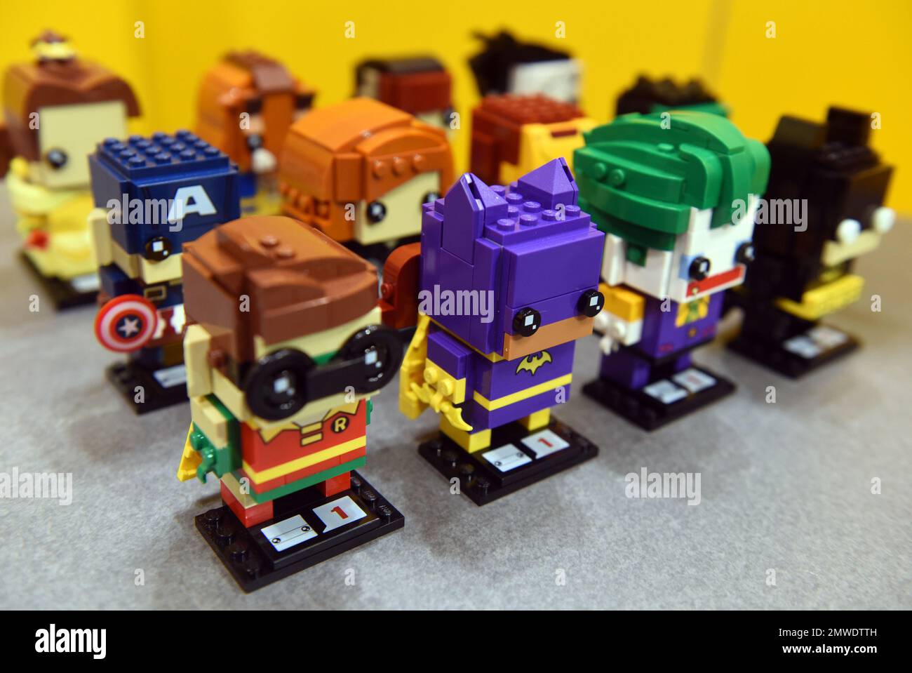 Collectible LEGO BrickHeadz are unveiled at the North American ... Collectible LEGO BrickHeadz are unveiled at the North American ...
