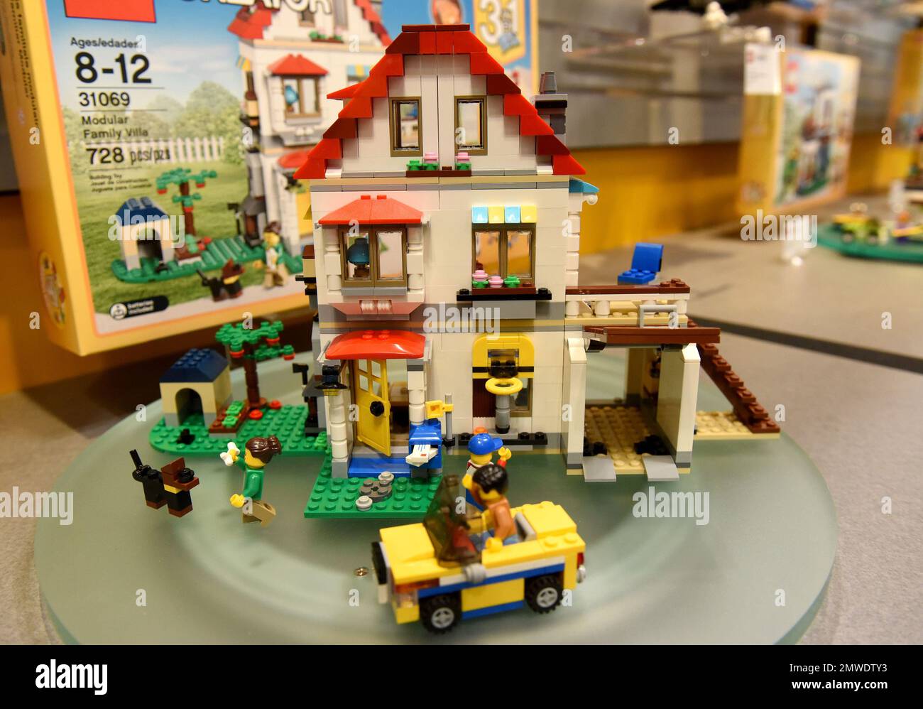 LEGO Creator Modular Family Villa is displayed at the North American ...
