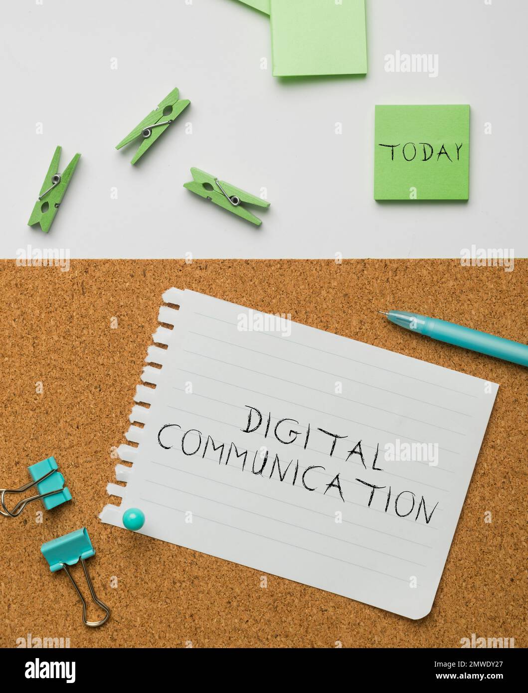 Conceptual caption Digital Communication. Concept meaning use digital ...