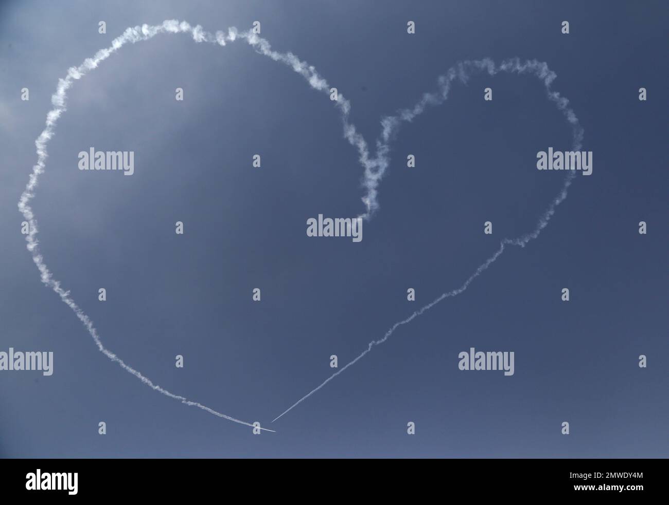 Wasp from Scandinavian Airshow aerobatic team make a formation in the ...