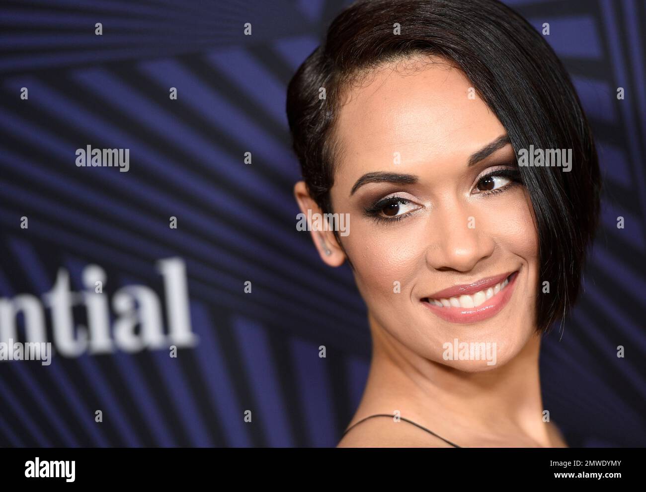 Actress Grace Byers poses at the 2017 ABFF Awards: A Celebration of ...