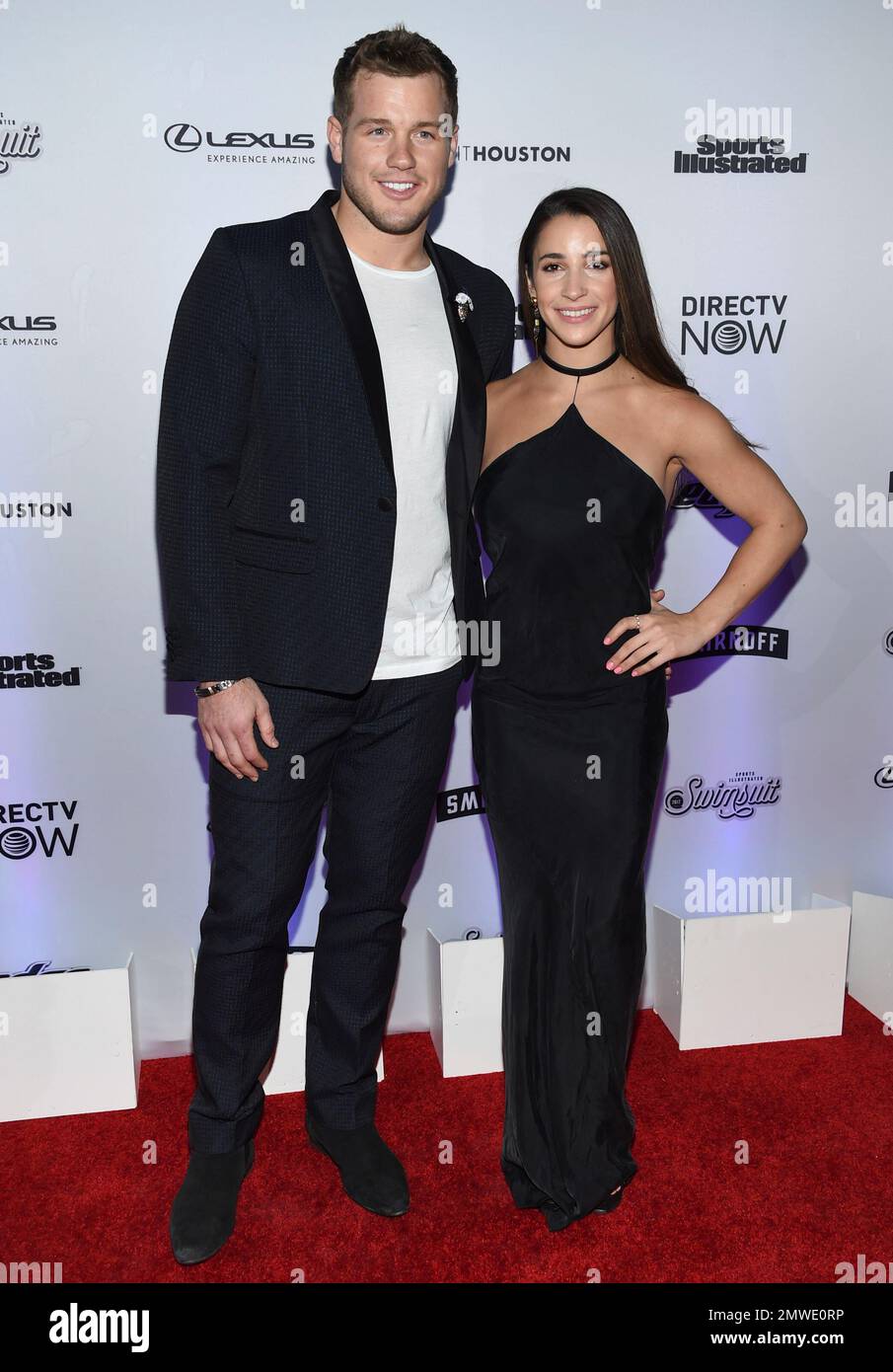 Gymnast Aly Raisman and boyfriend Colton Underwood attend the Sports ...