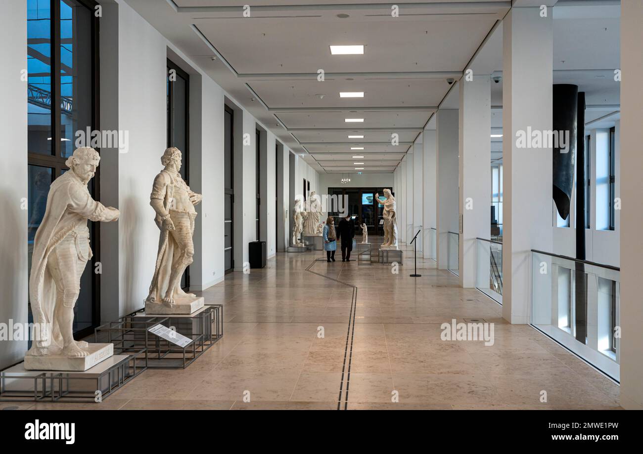 Interior design in the new Humboldt Forum and the City Palace, Berlin ...