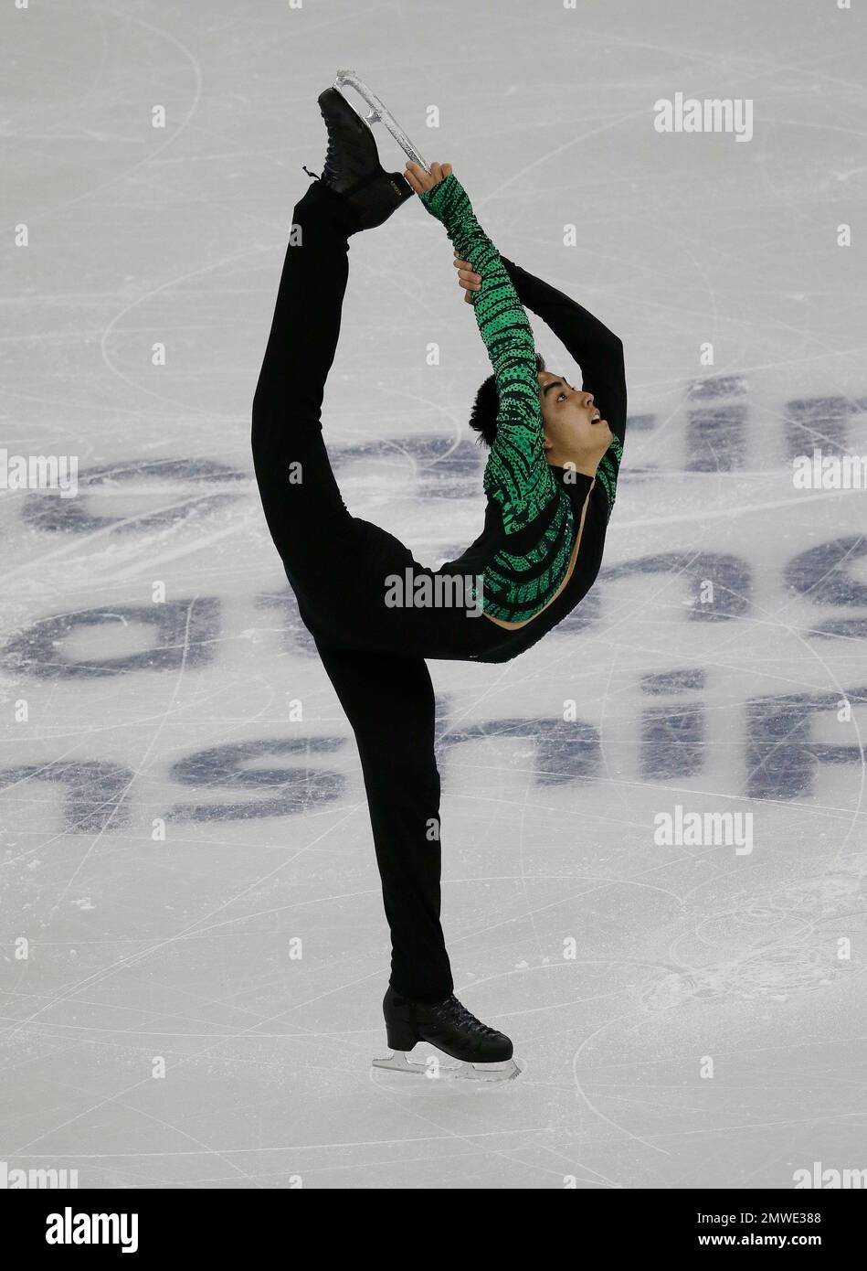 Michael Christian Martinez of the Philippines competes in the Men Short ...