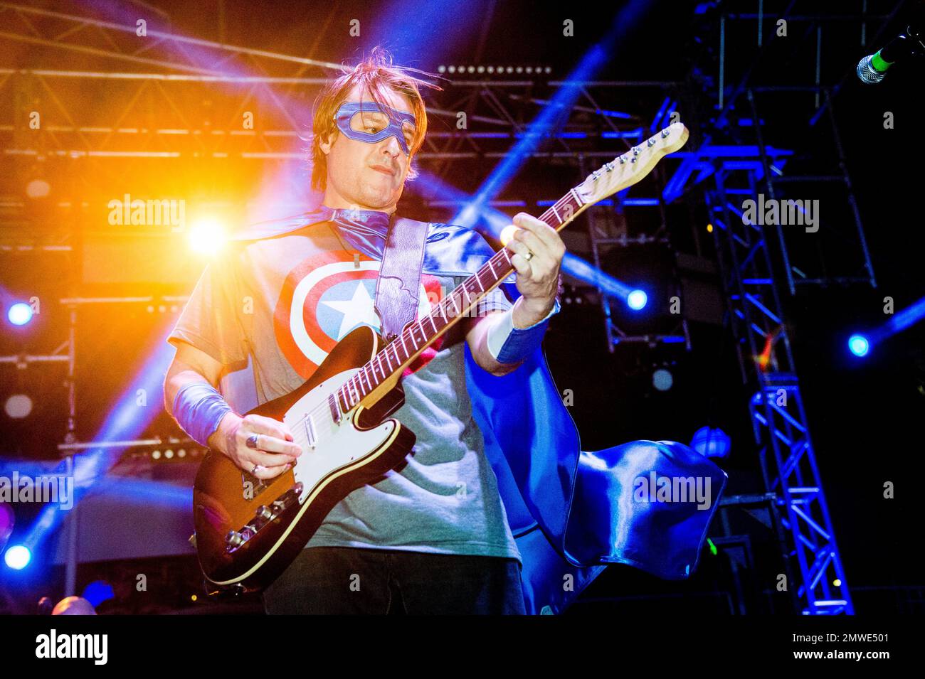 Ryan Newell of Sister Hazel performs on board the Norwegian Jade during ...