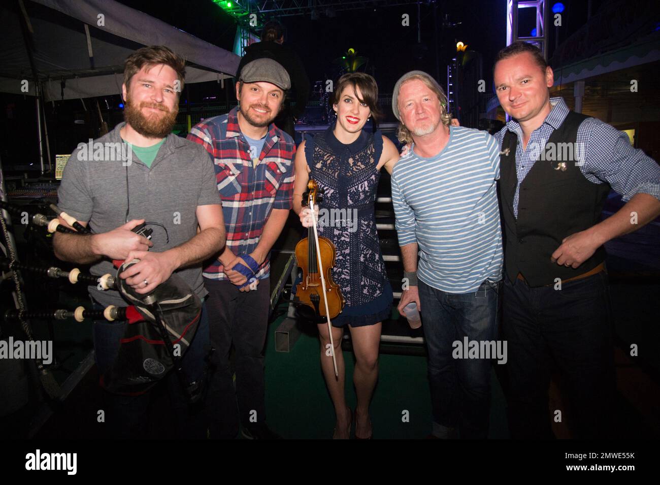 Peter Purvis, from left, Ryan Lacey, Kiana Weber, Steve Twigger and ...