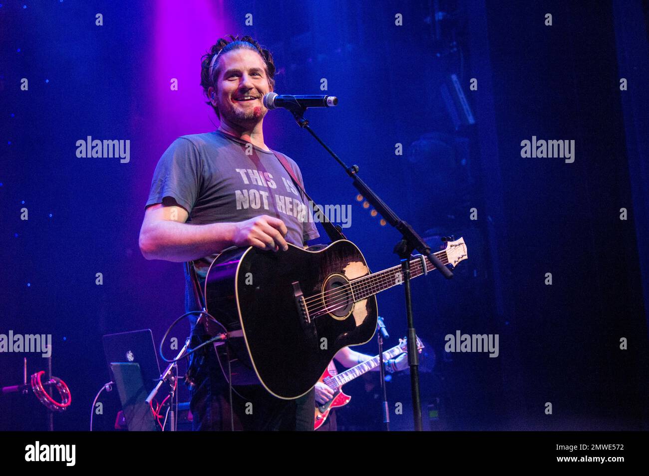 Matt Nathanson performs on board the Norwegian Jade during day two of ...