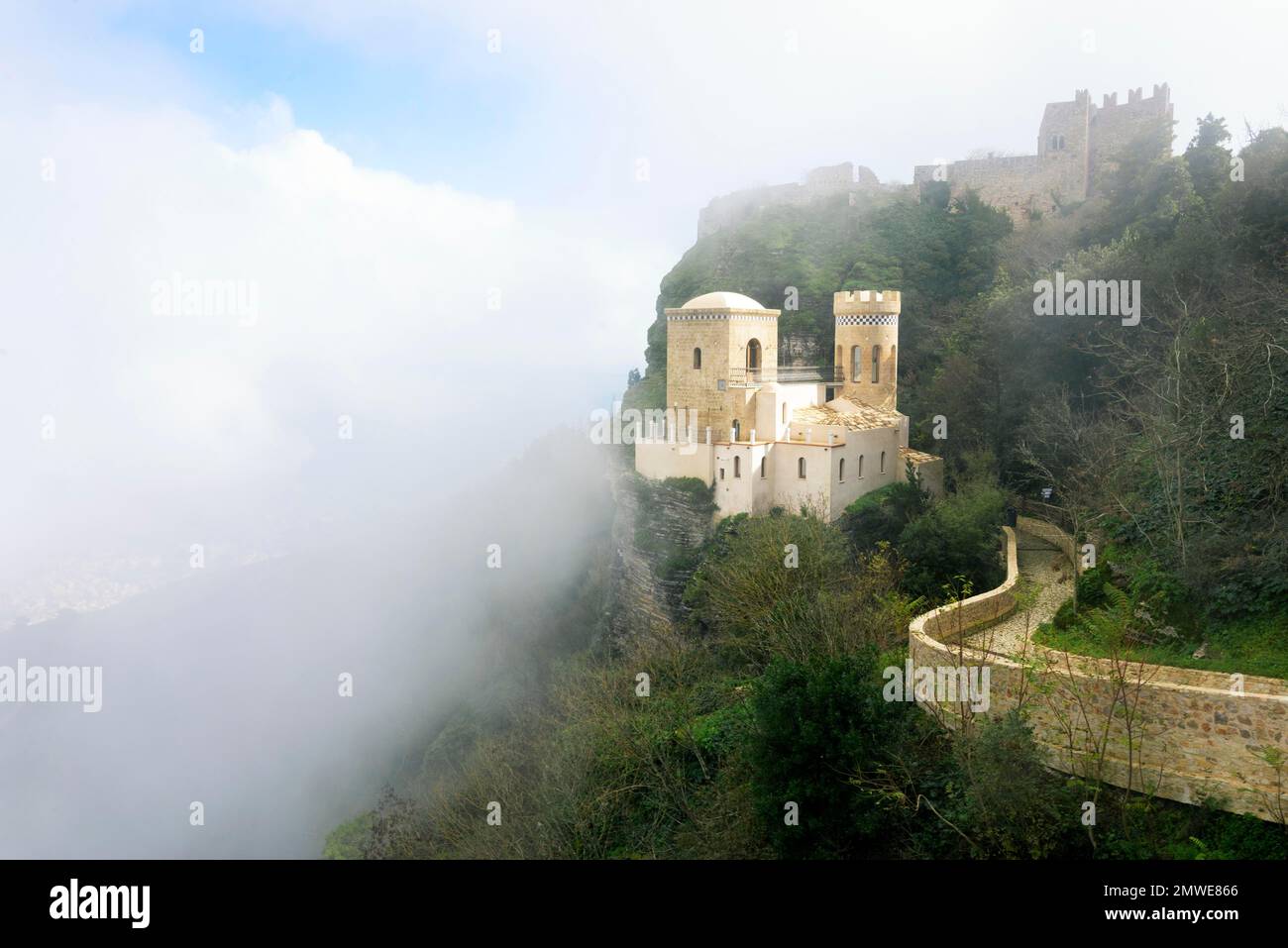 Erice castle of venus hi-res stock photography and images - Alamy