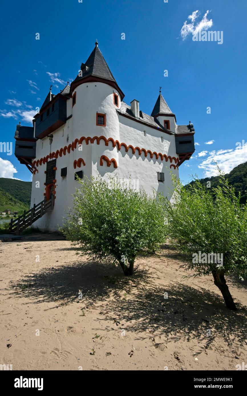 Pfalzgrafenstein Castle, Pfalz near Kaub, Zollburg near Kaub, UNESCO ...