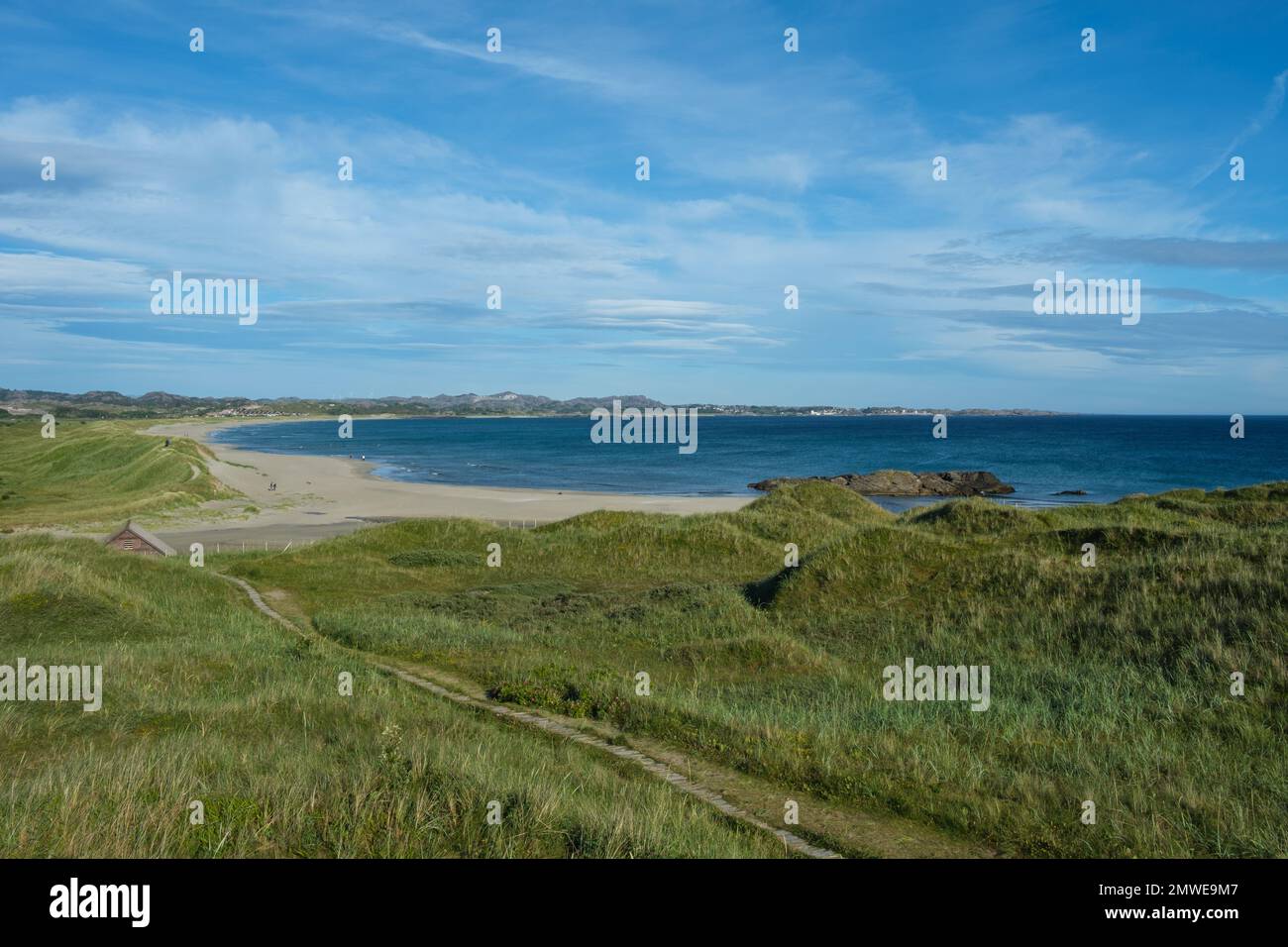 A beautiful coastal landscape in Norway Stock Photo - Alamy