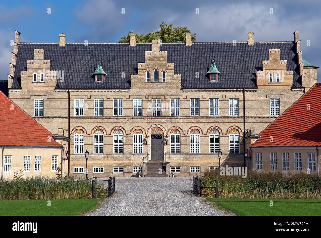 Lungholm Manor, Lolland Island, Denmark Stock Photo - Alamy