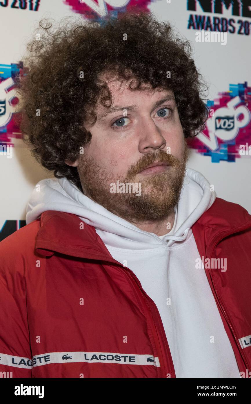 Joe Mount poses for photographers upon arrival at the NME 2017 music ...