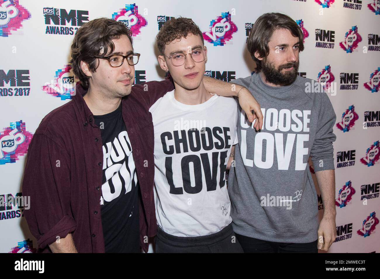 Emre Turkmen, Olly Alexander and Mikey Goldsworthy of Years & Years ...