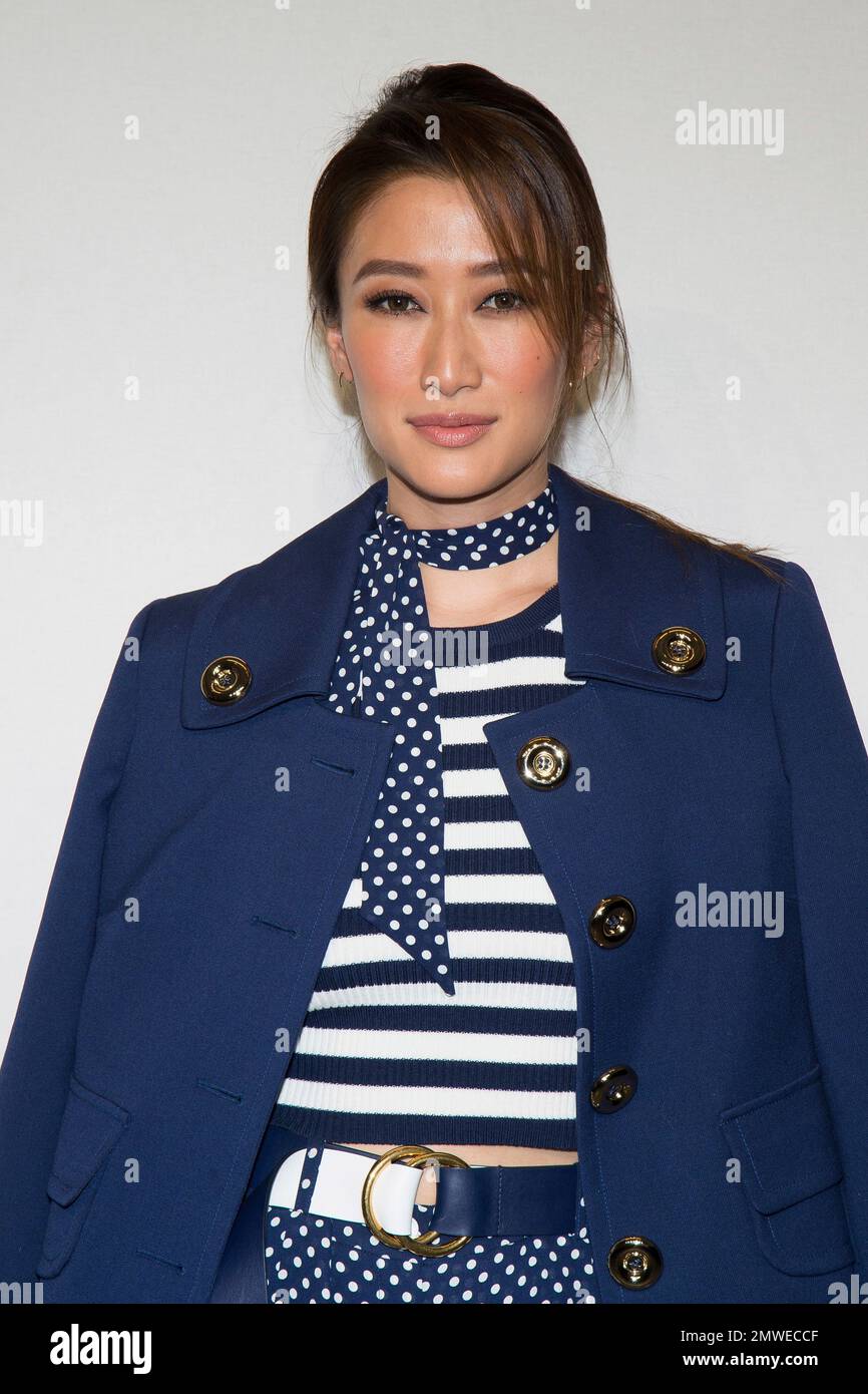 Jennifer Tse Ting-Ting attends the Michael Kors show as part of NYFW ...
