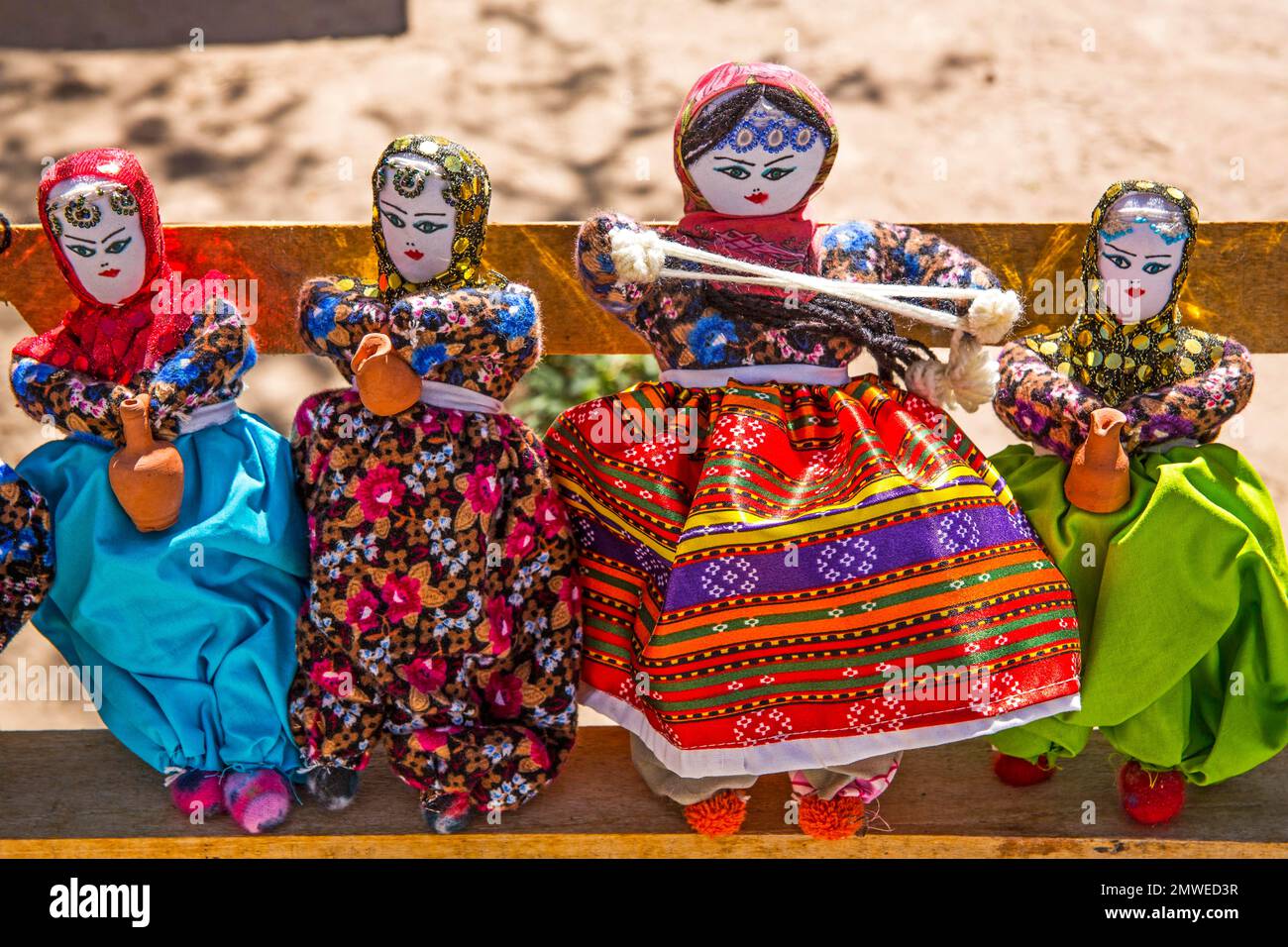 Dolls, handicraft, Cappadocia, Turkey, Uechisar, Cappadocia, Turkey ...