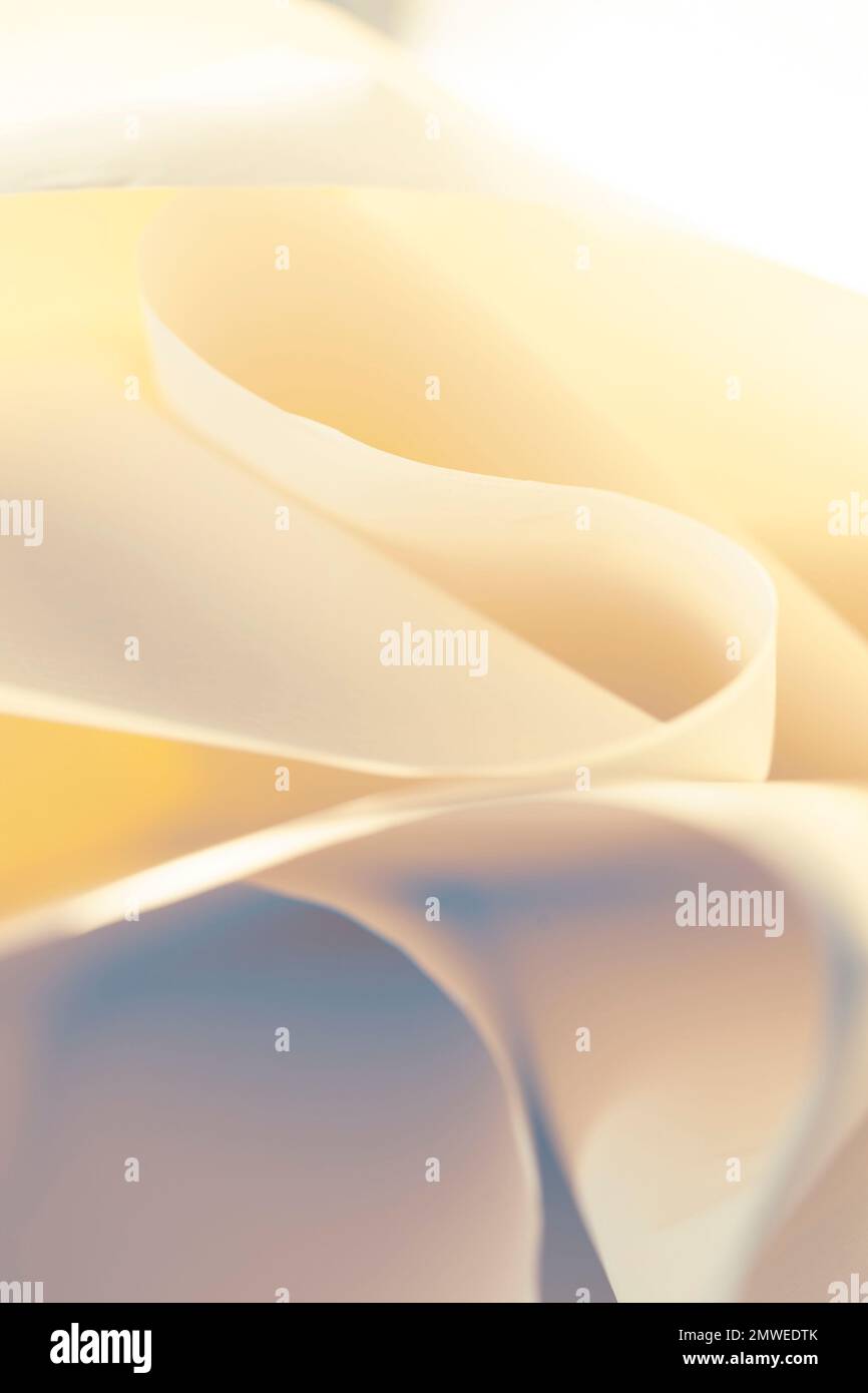 layers background in dusty beige tones. Soft focus. Paper texture in ...