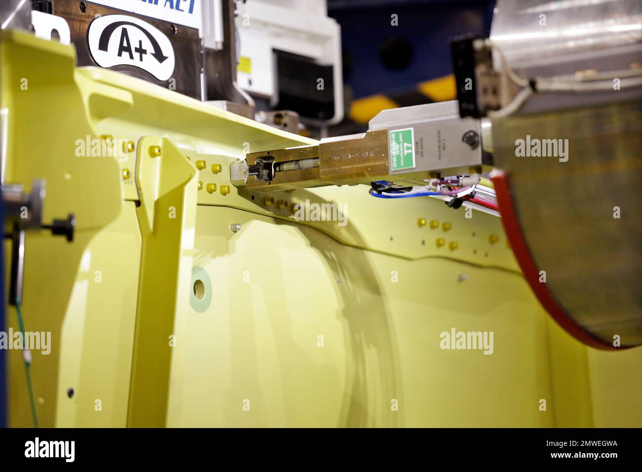 New automated machines assemble Boeing 737 MAX wing spars, the long ...