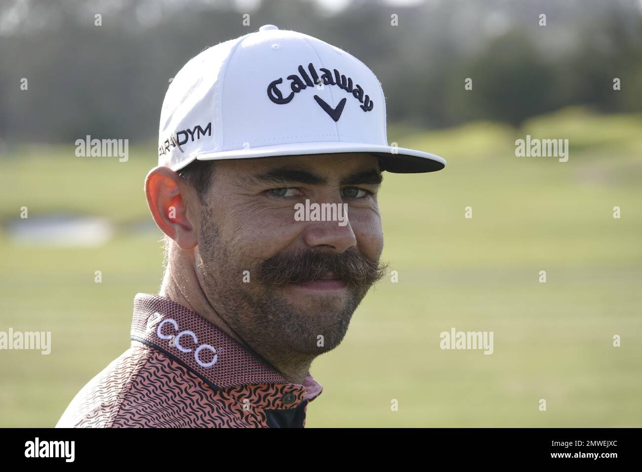 Pebble Beach, CA, USA. 1st Feb, 2023. Erik van Rooyen, South African pro-golfer portrait at the ...
