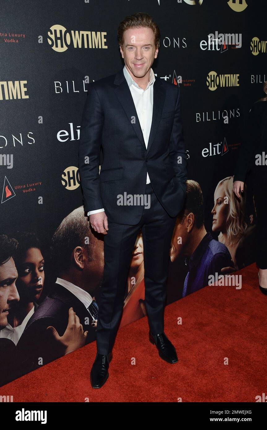 Actor Damian Lewis attends Showtime's "Billions" Season 2 premiere at ...