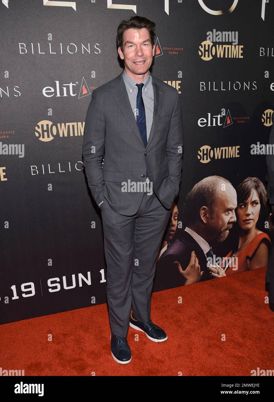 Actor Jerry O'Connell attends Showtime's "Billions" Season 2 premiere ...