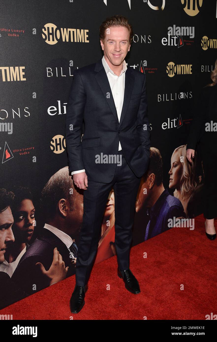 Actor Damian Lewis attends Showtime's "Billions" Season 2 premiere at ...