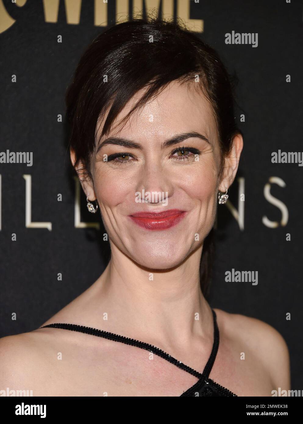 Actress Maggie Siff attends Showtime's "Billions" Season 2 premiere at ...