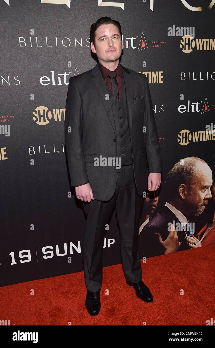 Toby Leonard Moore attends Showtime's "Billions" Season 2 premiere at ...
