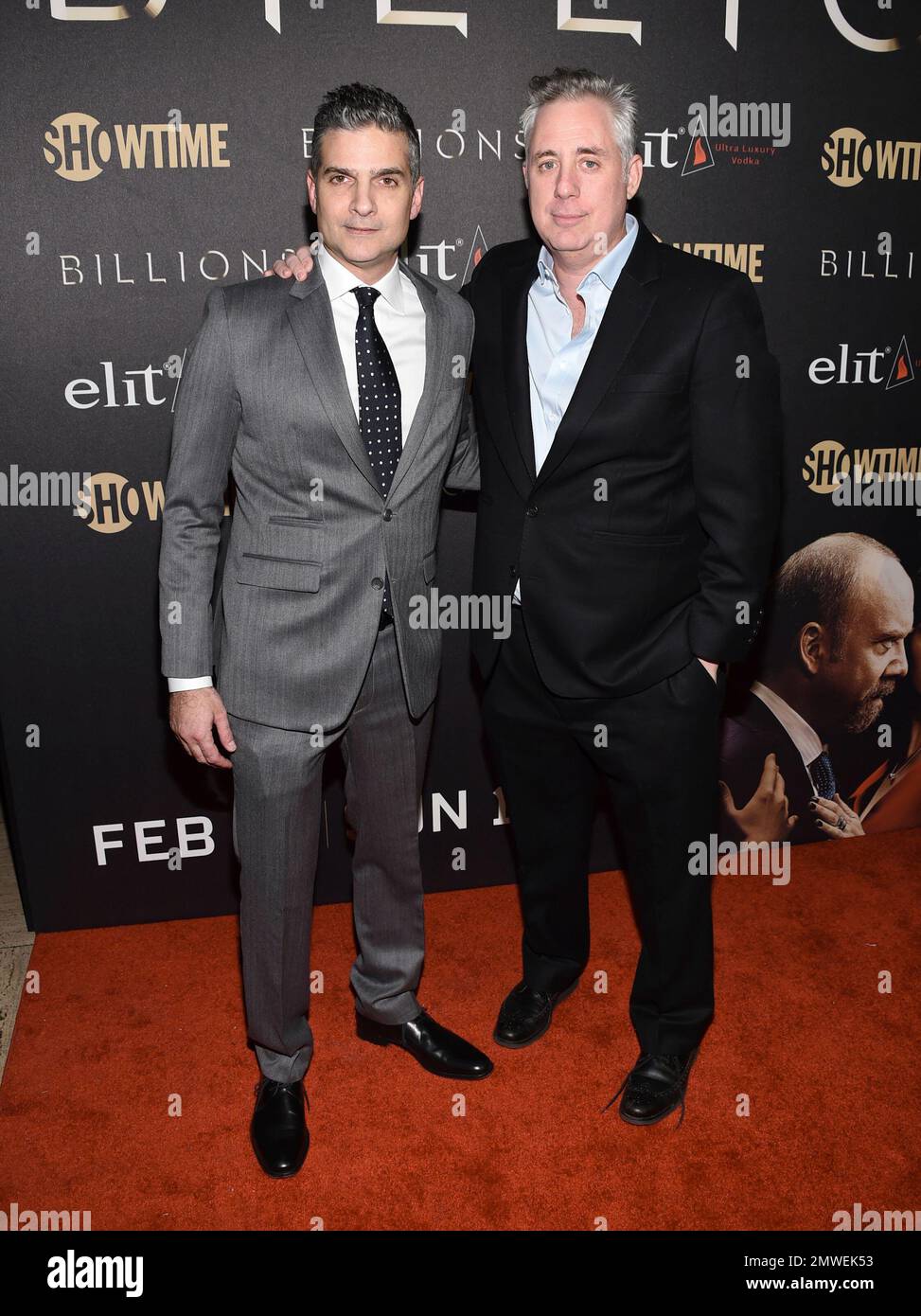 Executive Producer/Showrunner David Levien, left, and Brian Koppelman ...