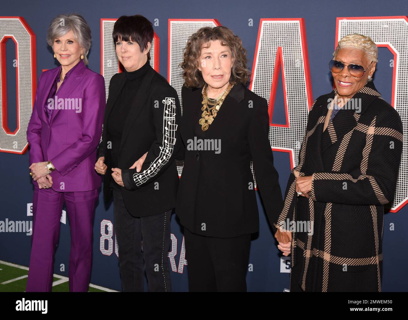 31 January 2023 - Westwood, California - (L-R) Jane Fonda, Diane Warren ...