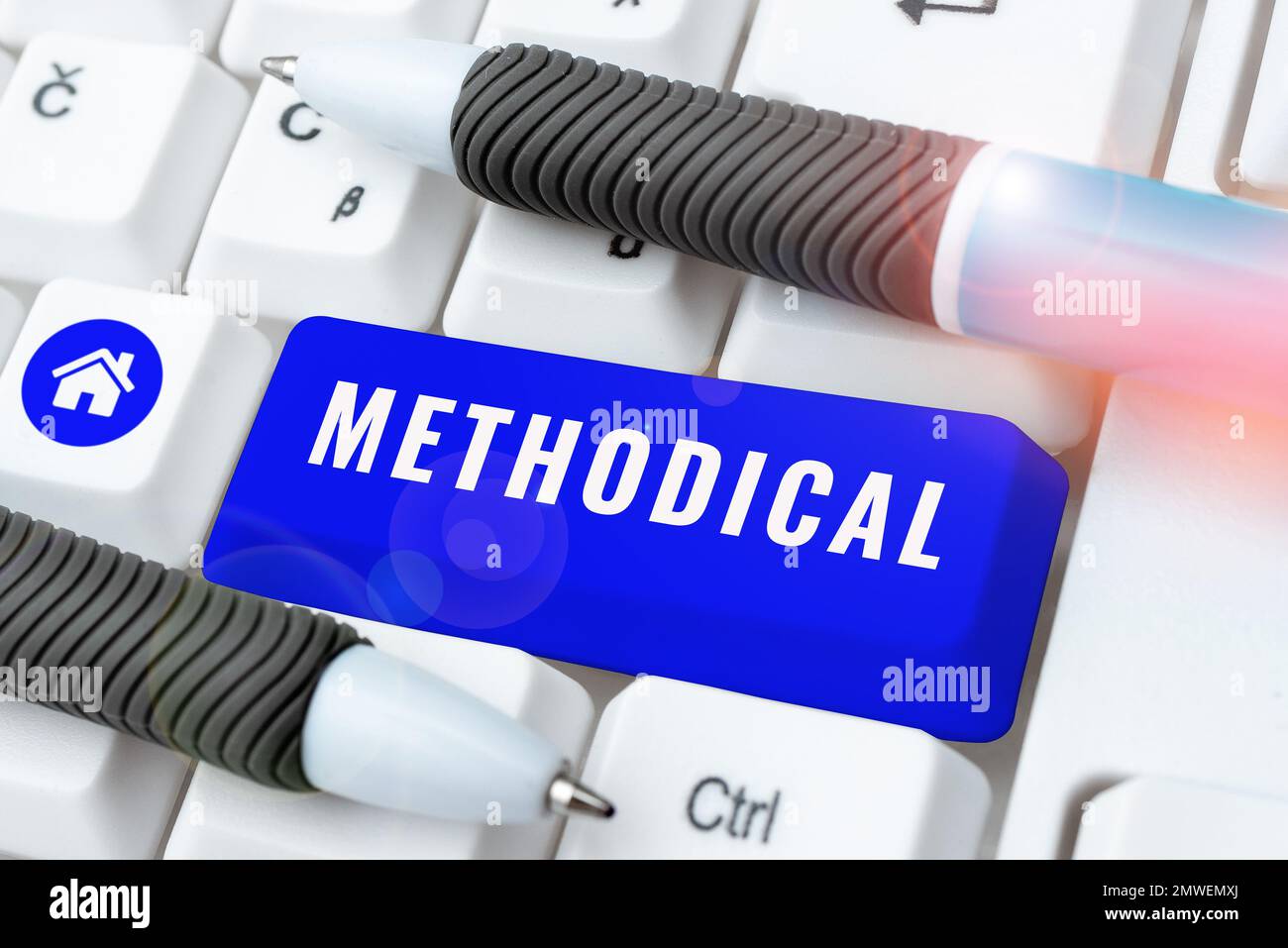 Conceptual caption Methodical. Business idea System of Methods used in ...