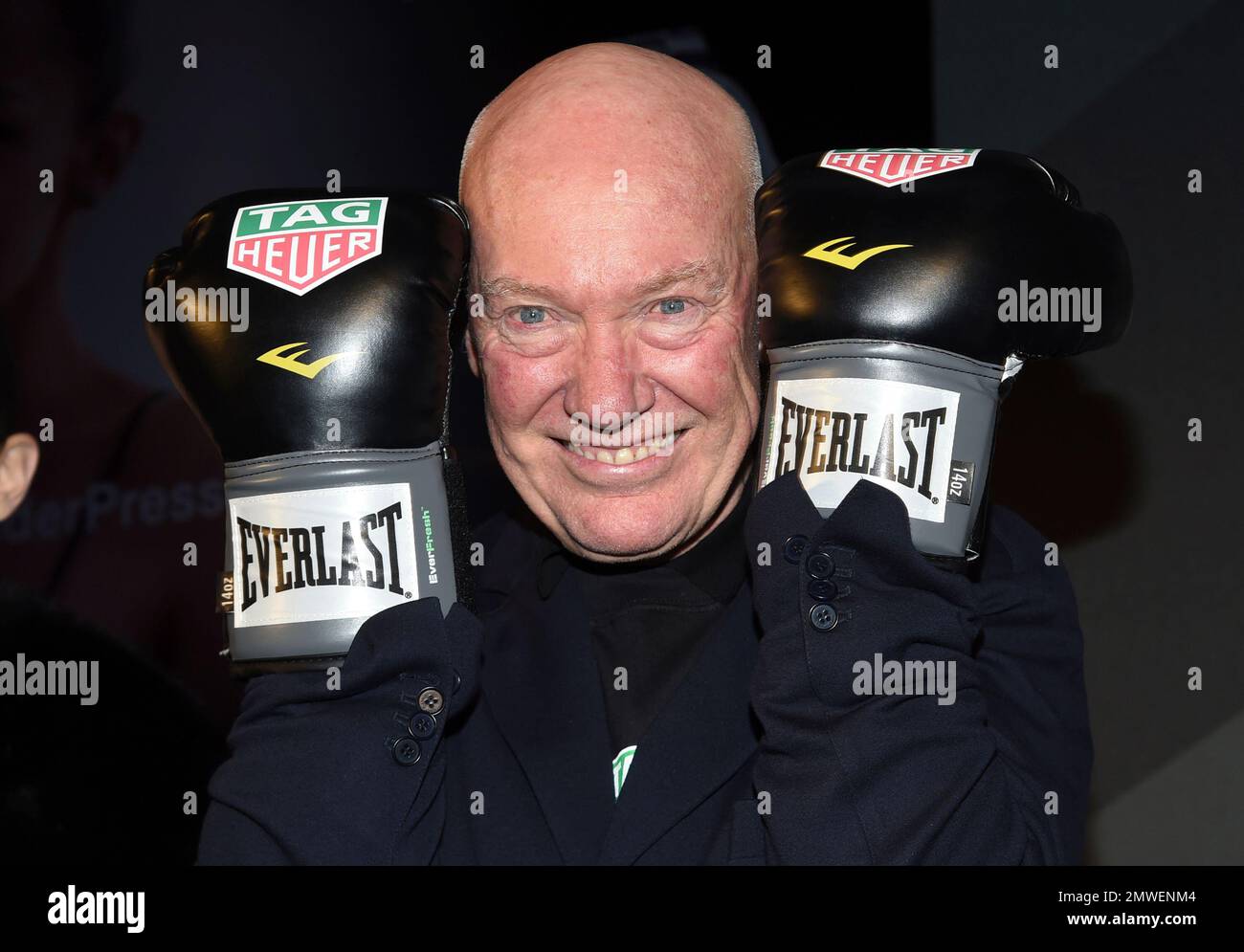 Tag Heuer CEO Jean-Claude Biver participates in an announcement naming ...