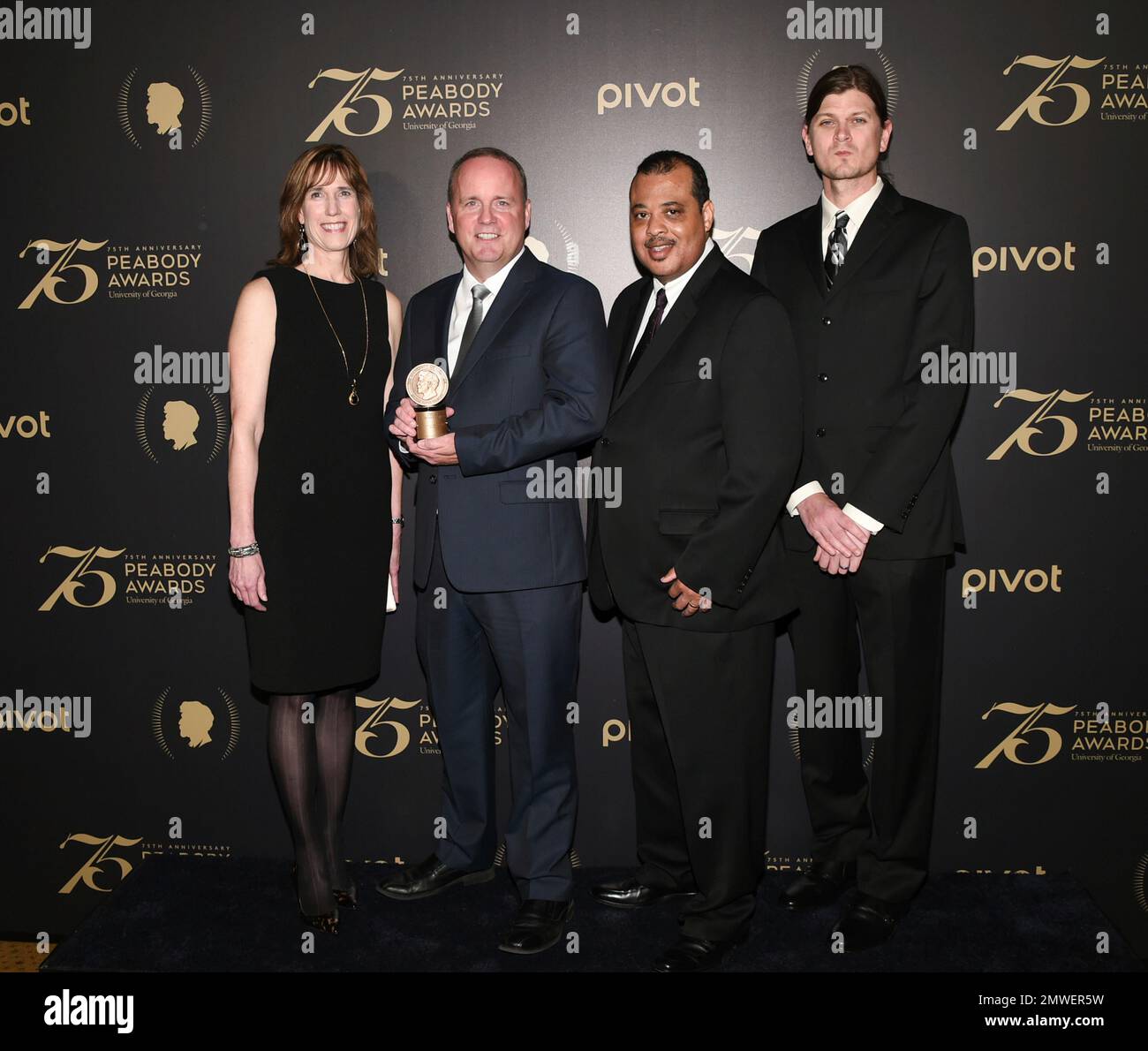 Jennifer Rigby, left, Brendan Keefe, Jeffrey Reid and Phillip Kish ...