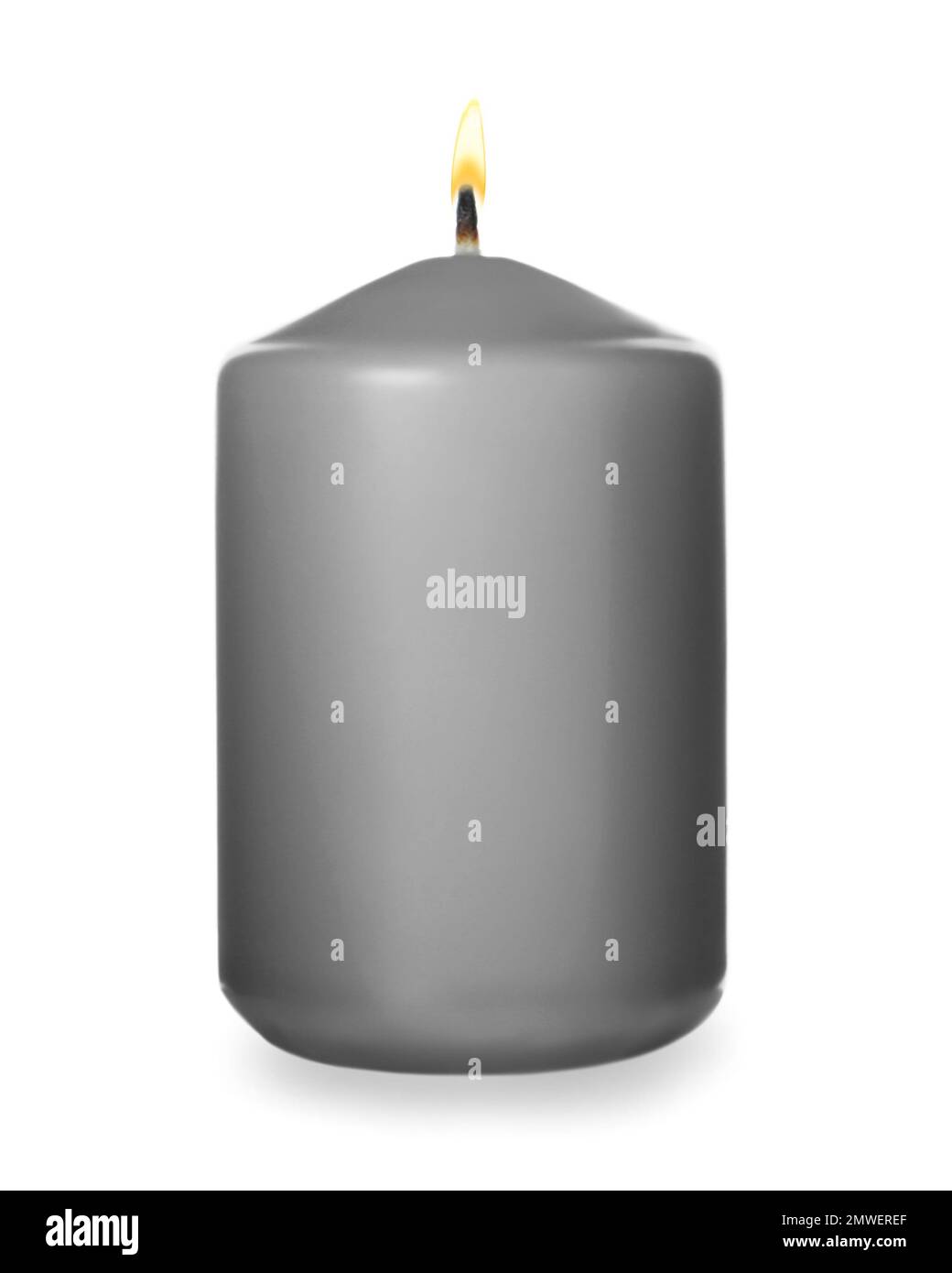 Grey candle hi-res stock photography and images - Alamy