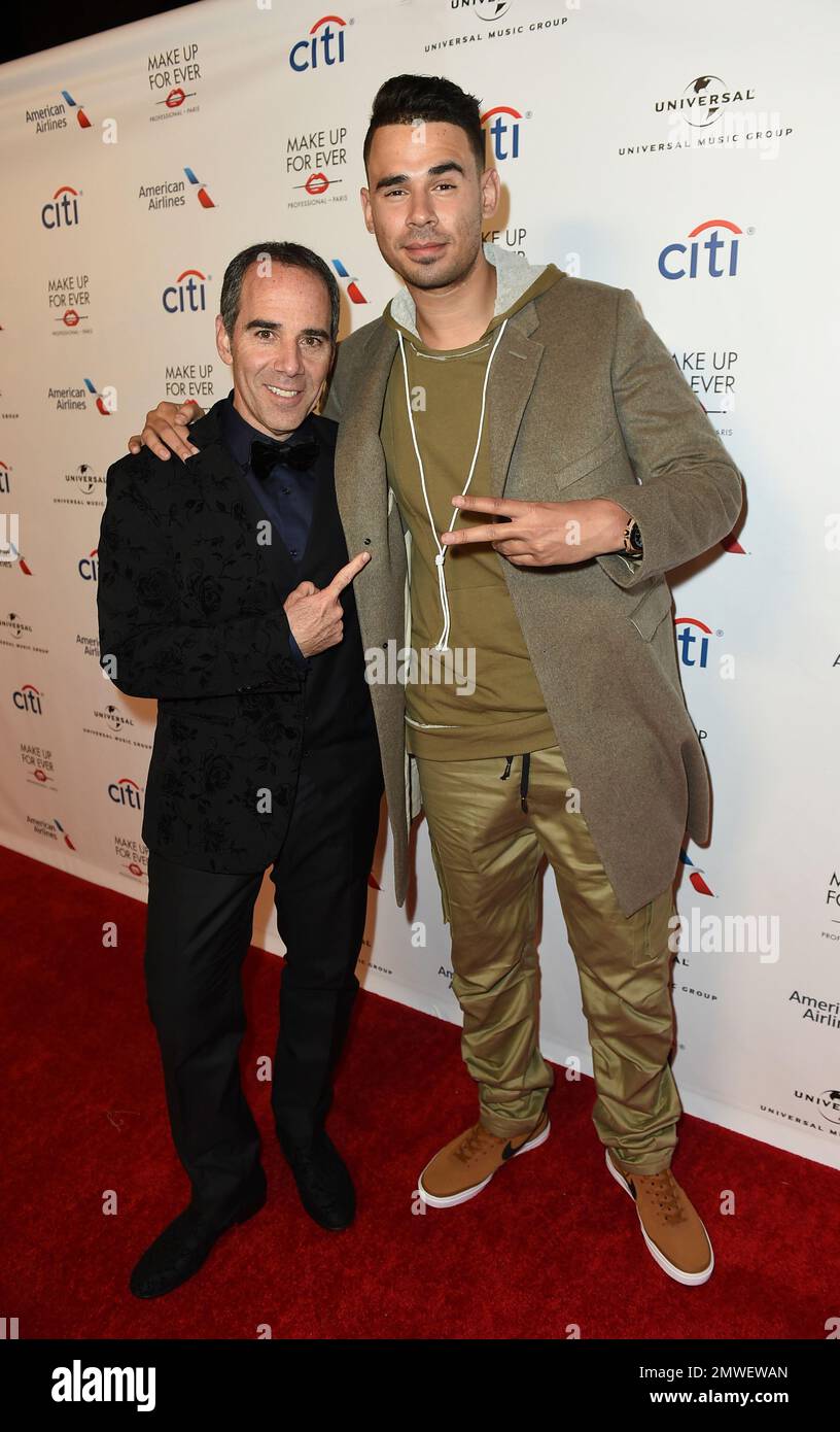 Monte Lipman, Chairman & CEO, Republic, and Afrojack arrive at ...