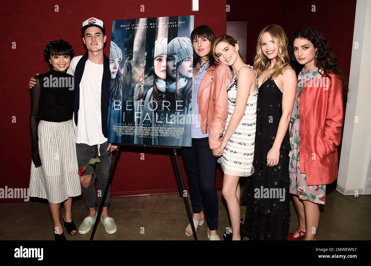 Cynthy Wu, Kian Lawley, Director Ry Russo-Young, Zoey Deutch, Halston ...