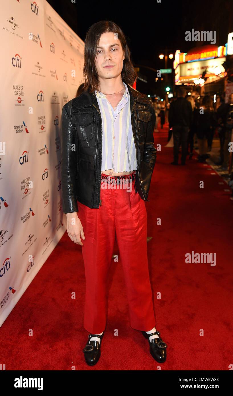 Borns arrives at Universal Music Group's 2017 Grammy After Party at The ...