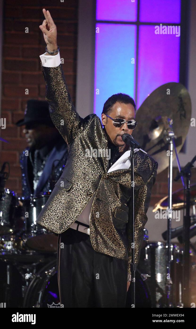 Morris Day of The Time performs a tribute to Prince at the 59th annual ...