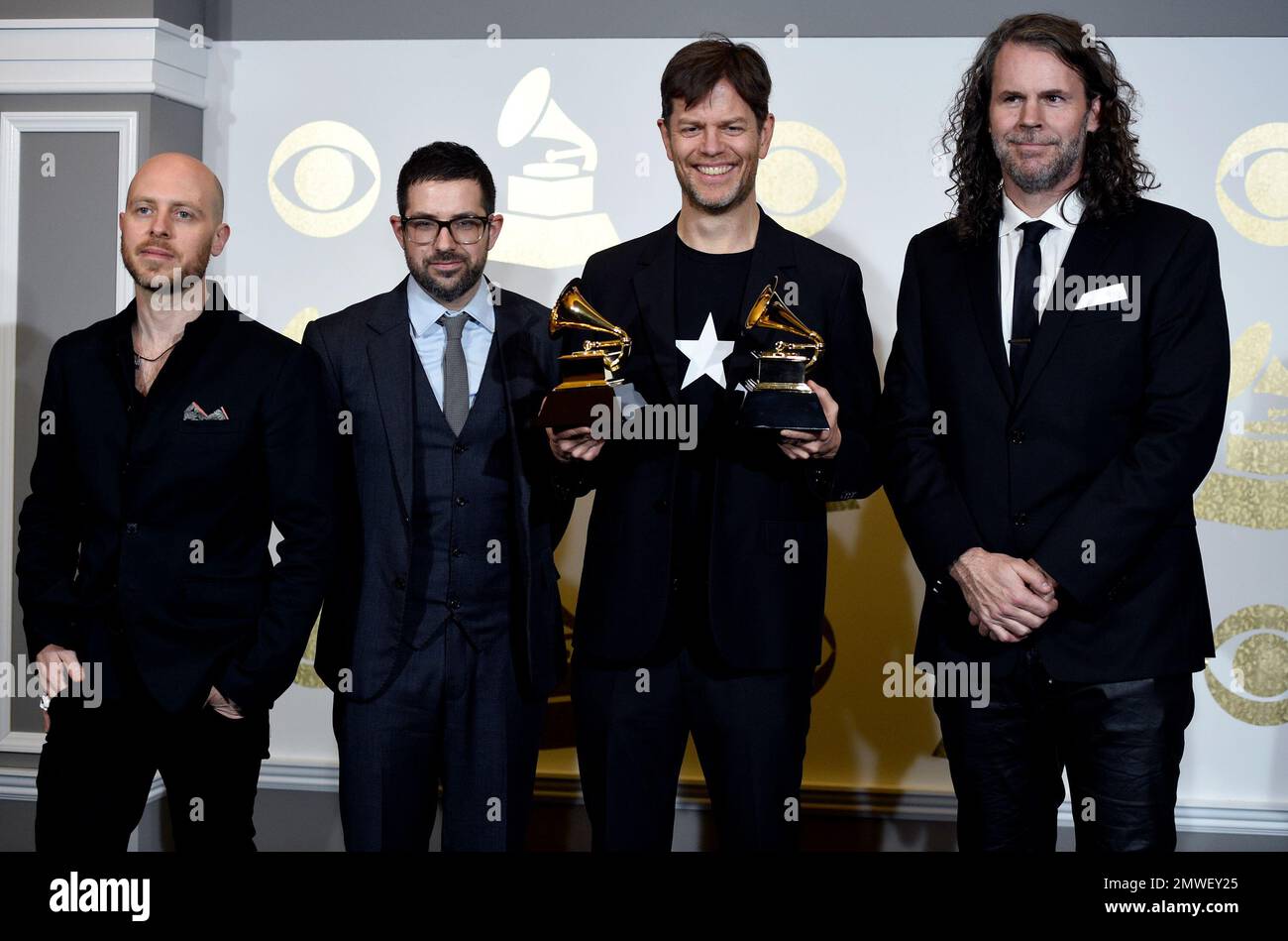 Jason Lindner, from left, Mark Guiliana, Donny McCaslin, and Tim ...