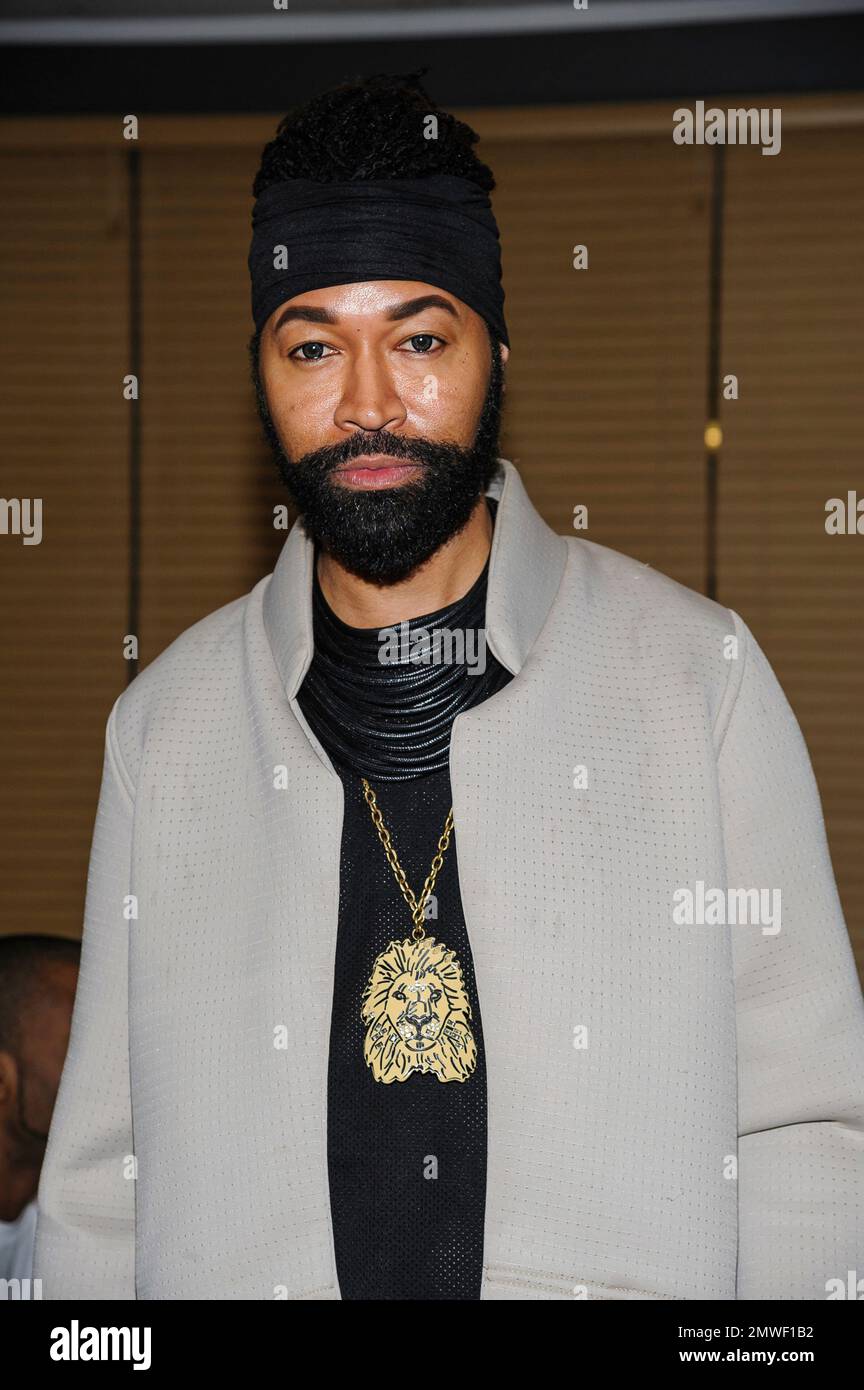 Ty Hunter attends the Public School show as part of NYFW Fall/Winter ...