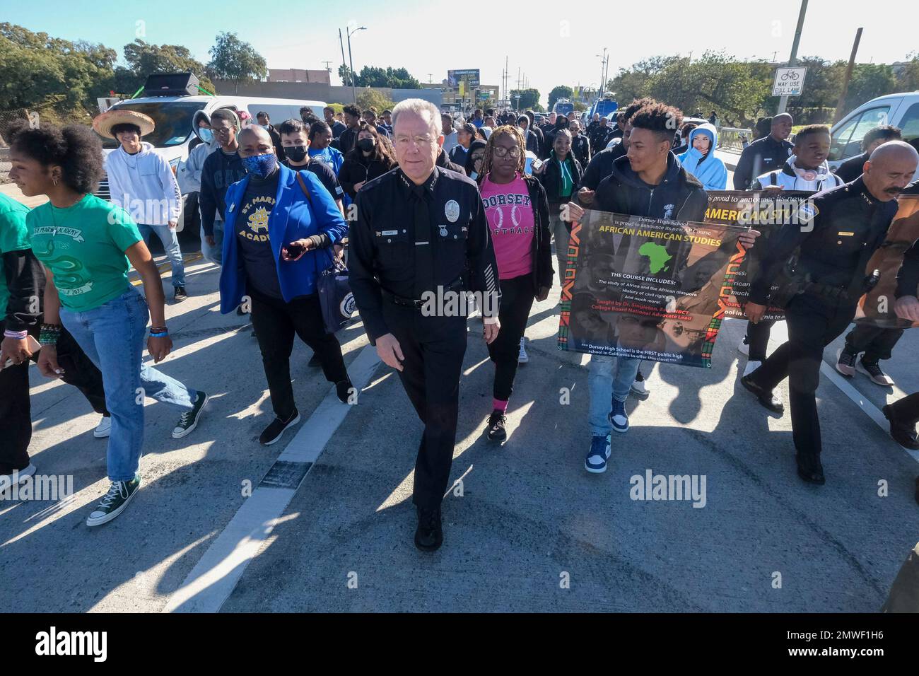 Los Angeles, United States. 01st Feb, 2023. Los Angeles police chief ...
