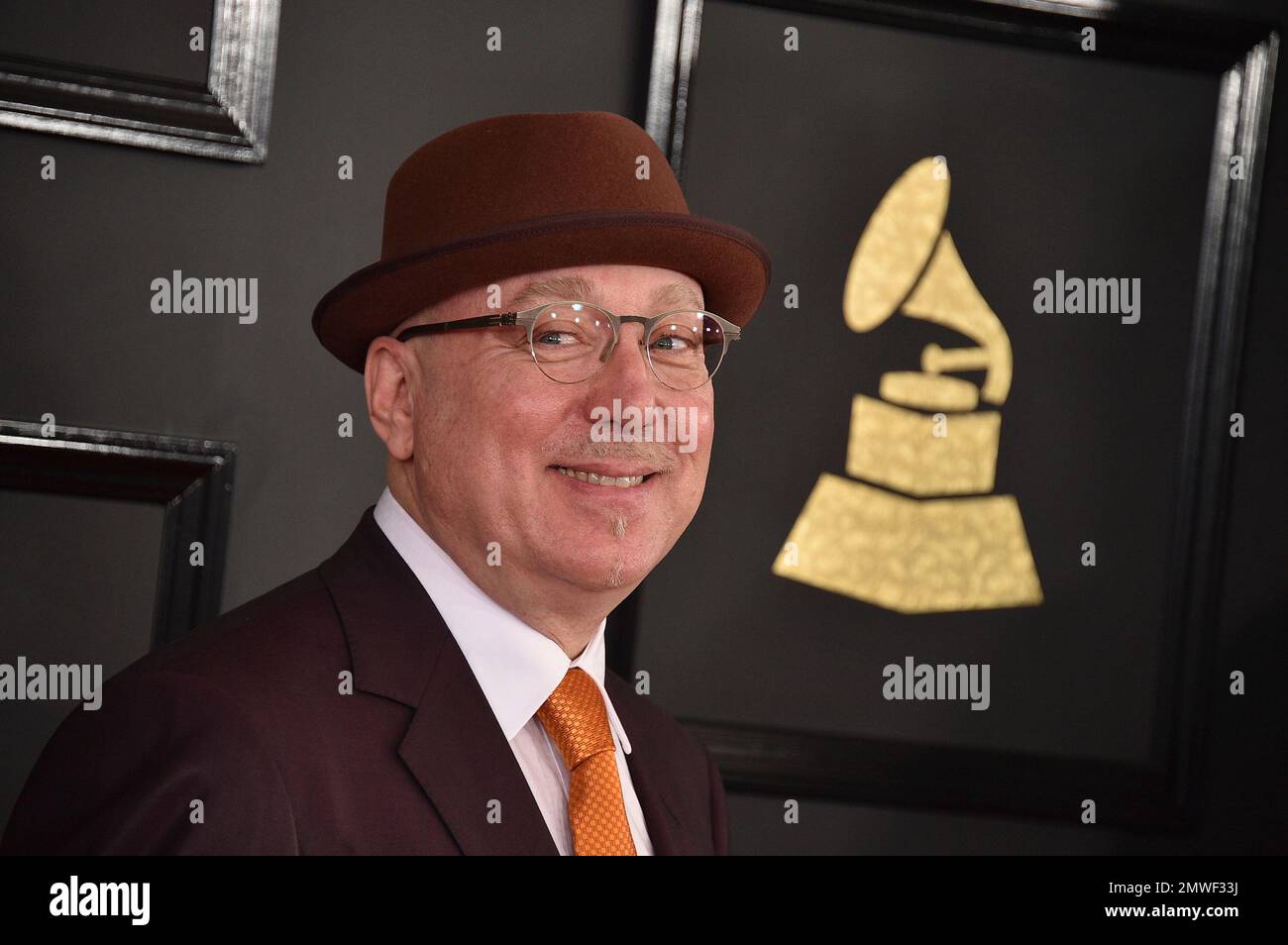 Brian Lynch arrives at the 59th annual Grammy Awards at the Staples ...
