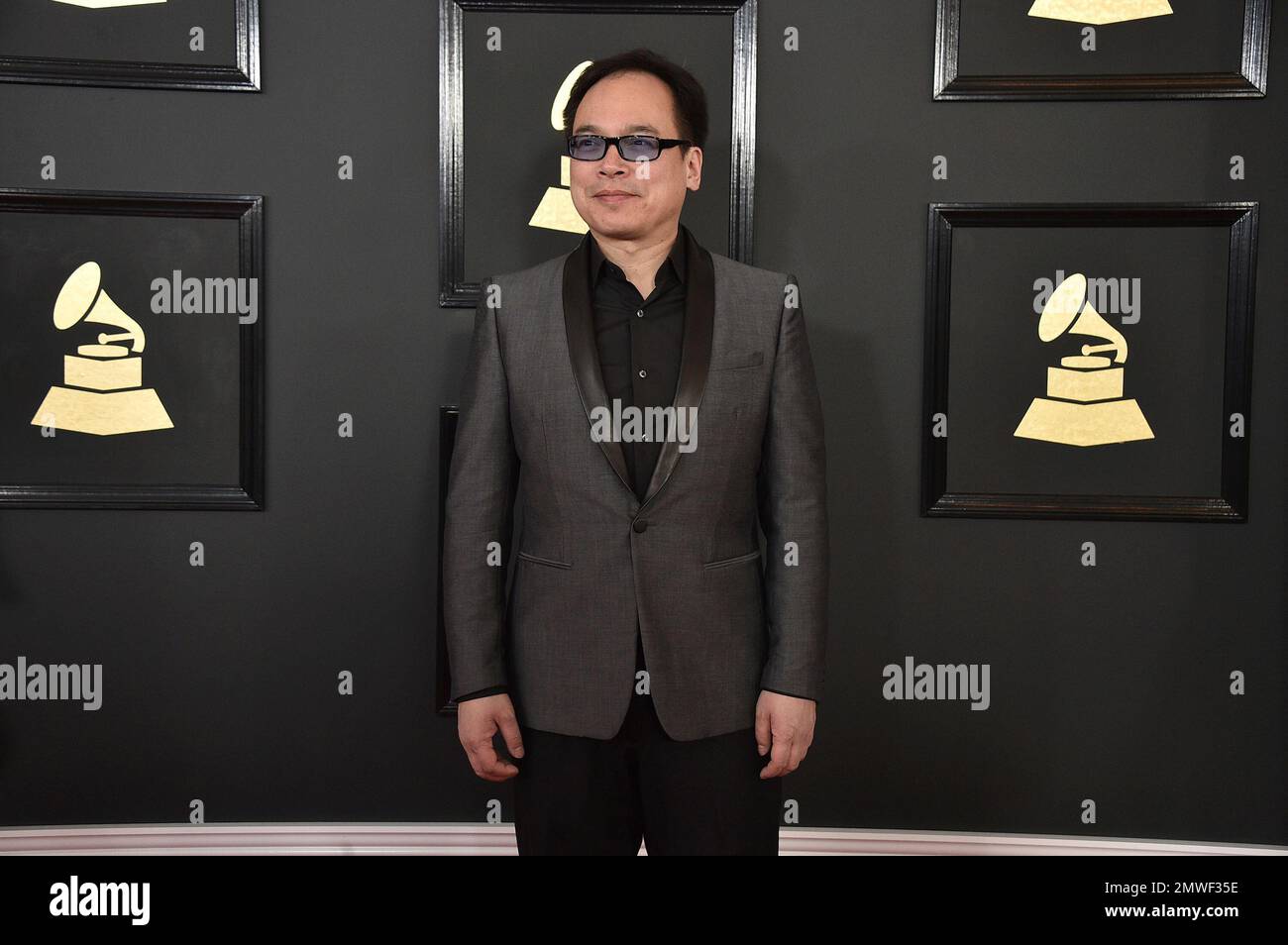 David Lai arrives at the 59th annual Grammy Awards at the Staples ...