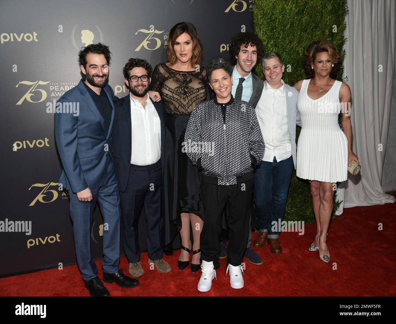 Jay Duplass, left, Joe Lewis, Our Lady J, Ethan Kuperberg, Ali ...